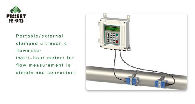 Dual Channel Ultrasonic Flow Meter Ultrasonic Water Flow Meter FMT-MF120