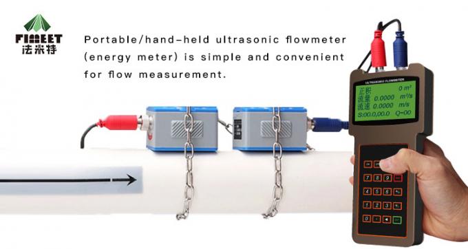 Dual Channel Ultrasonic Flow Meter Ultrasonic Water Flow Meter FMT-MF120
