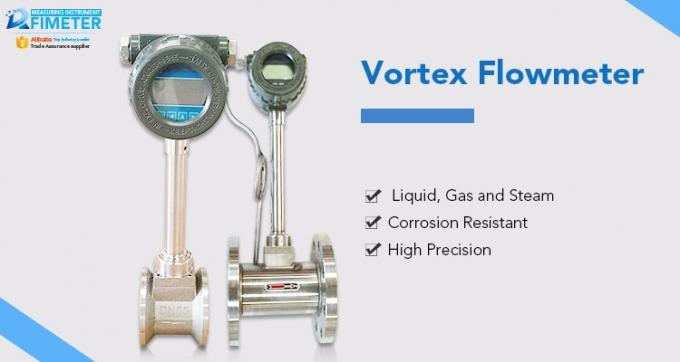 Vortex Gas Flow Meter Compressed Air Flow Meter LUGB-DN20 Meter